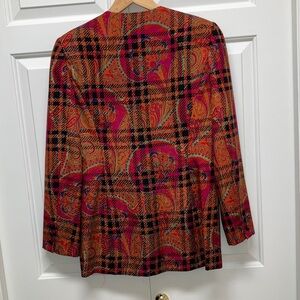 Carlisle | Jackets & Coats | Silk Jacket Vintage Carlisle Bold Paisley ...